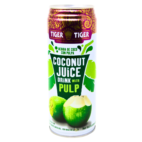 Tiger Tiger Coconut Juice with Pulp 520ml – Yau Brothers & Co Limited
